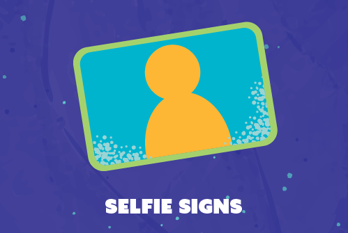 First Day Selfie Signs for Students
