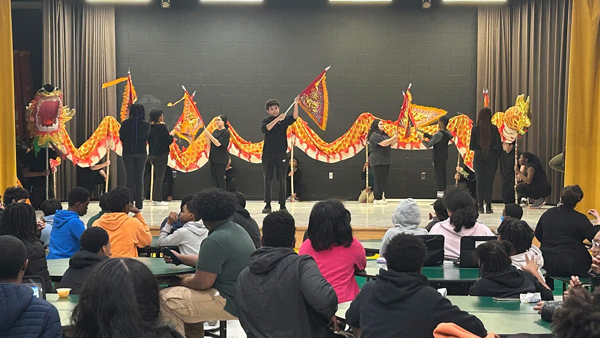 Chasing Dragons: Greenbelt Middle School Celebrates Lunar New Year!