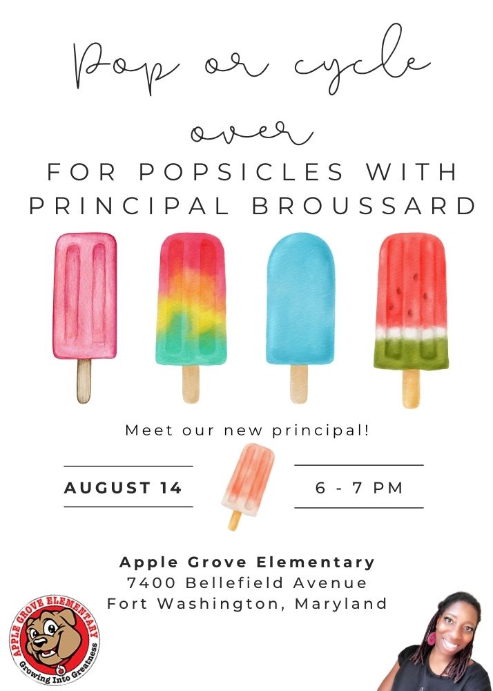 Popsicles with the Principal