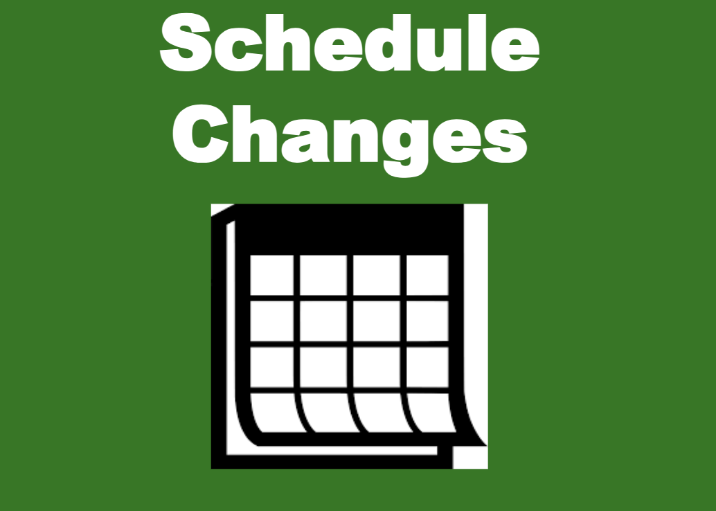 Schedule Change Request Forms
