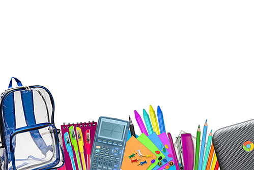School Supplies/útiles escolares/fournitures scolaires